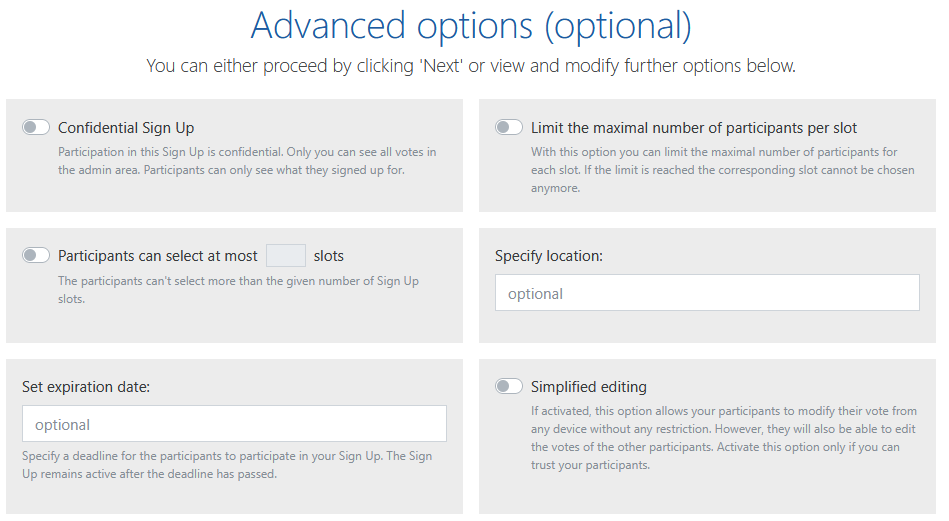 Comment créer une feuille d’inscription